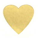Gold Heart Seal Labels 20/Pk at PaperPresentation.com